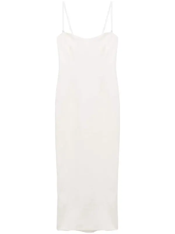 Simkhai Caspian Bustier-style Midi Dress - White