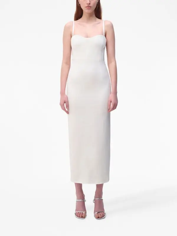 Simkhai Caspian Bustier-style Midi Dress