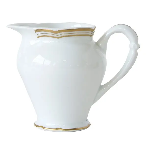 Bernardaud Pompadour Creamer - White/gold