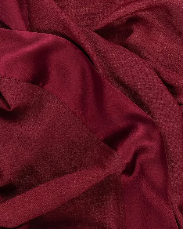 Echo Soiree Wool & Silk Wrap - Mulled Wine