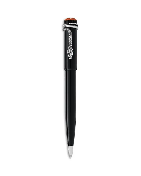 Montblanc Bp Heritage Rouge & Noir Ballpoint Pen - Black