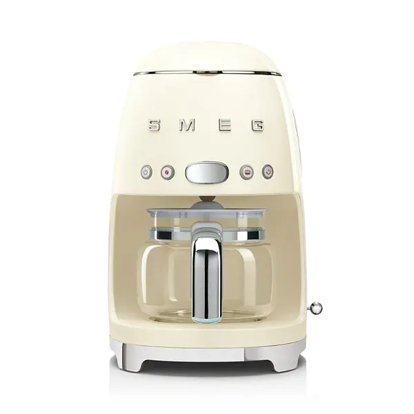SMEG Retro Style Drip Coffee Maker - Cream