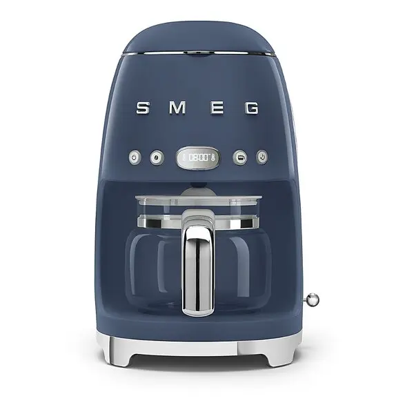 SMEG Retro Style Drip Coffee Maker - Navy Dcfnbus