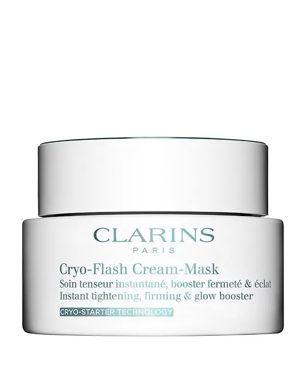Clarins Cryo Flash Instant Lift Effect & Glow Boosting Face Mask 2.5 Oz - No Color