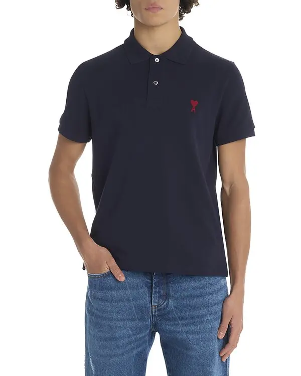 Ami De Coeur Polo Shirt - Night Blue