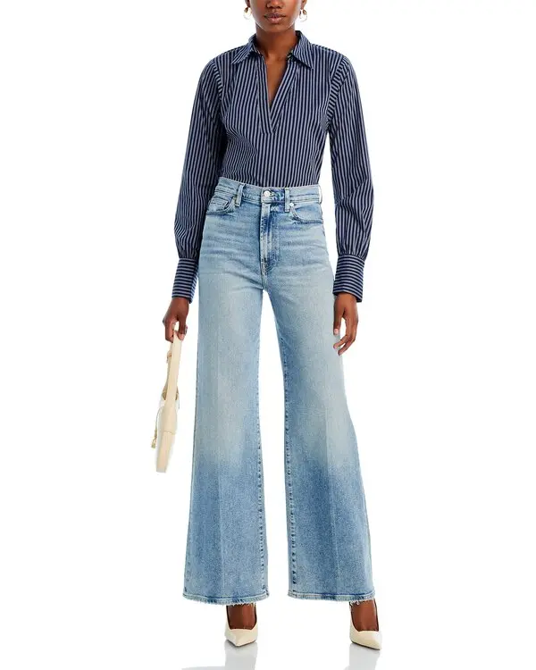 7 For All Mankind Ultra High-rise Jo Wide-leg Jeans