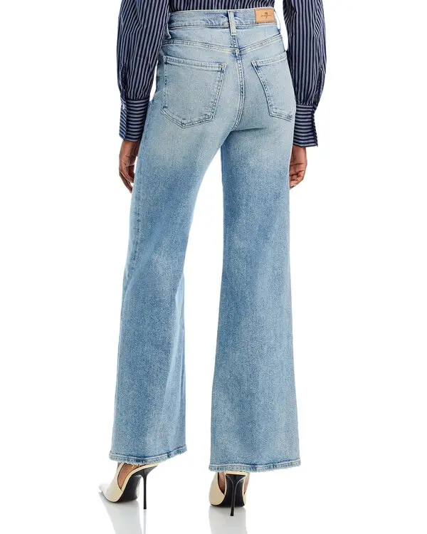 7 For All Mankind Ultra High-rise Jo Wide-leg Jeans
