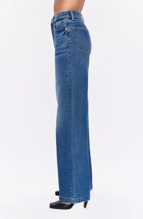 PISTOLA Lana High-waist Wide-leg Jeans - Naval