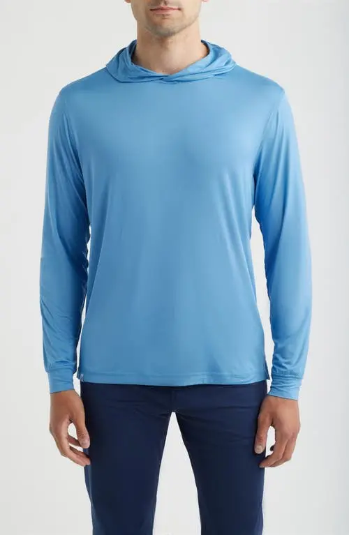 Johnnie-o Talon Prep-formance Long Sleeve Hooded T-shirt - Sailor