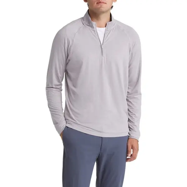 Johnnie-o Freeborne Prep-formance Quarter Zip Pullover - Seal