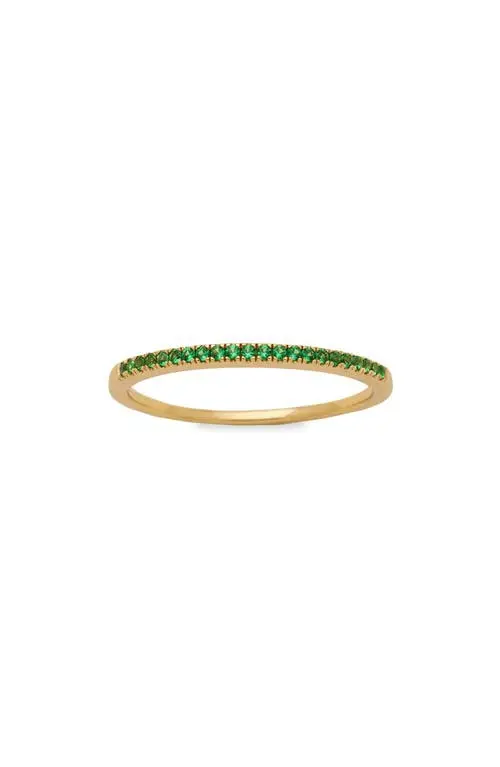 MADE BY MARY Birthstone Stacking Ring - Gold