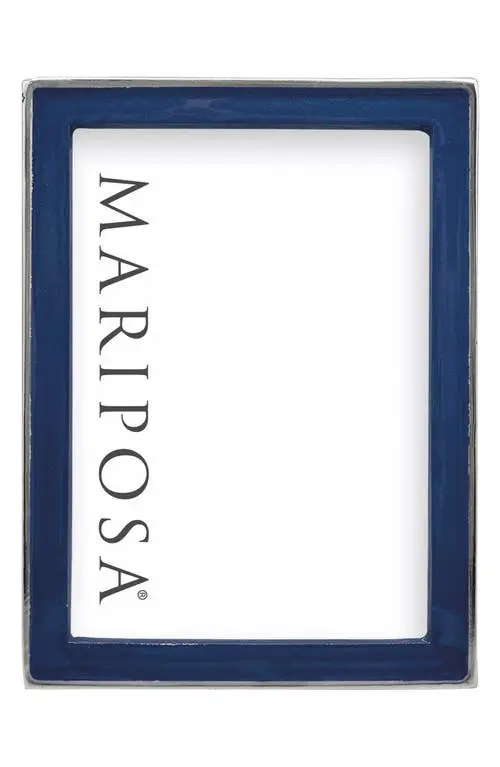 MARIPOSA Signature Enamel Picture Frame - Blue