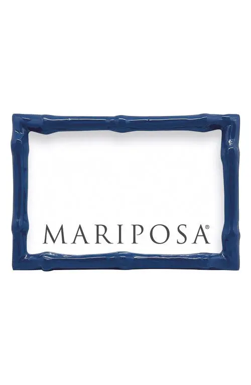 MARIPOSA Sand Cast Aluminum Picture Frame - Blue