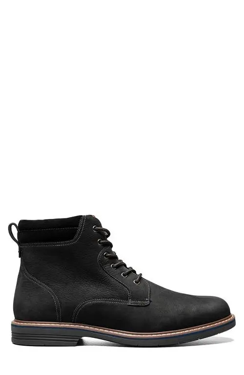 Florsheim Norwalk Plain Toe Lace-Up Boots - Black | Editorialist display picture 1
