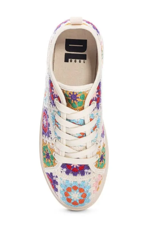 Chinese Laundry Rambling Crochet Platform Sneakers