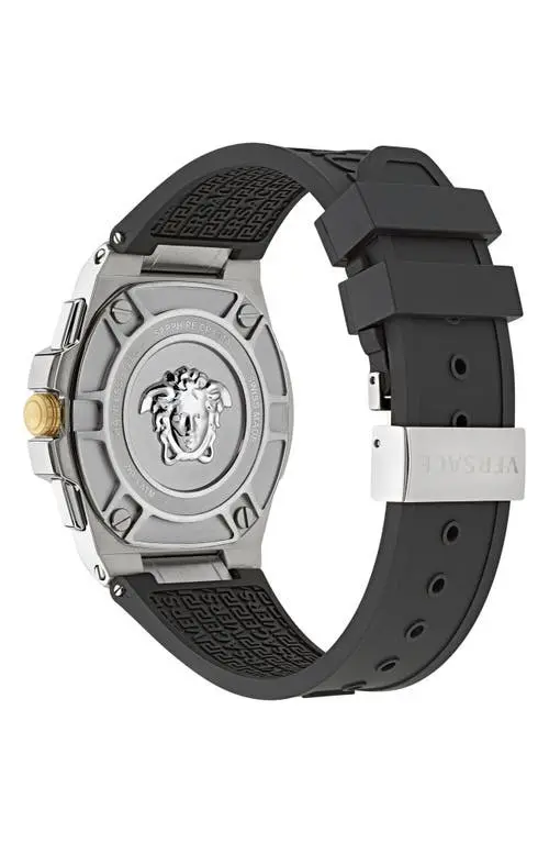 Versace Greca Extreme Chronograph Strap Watch