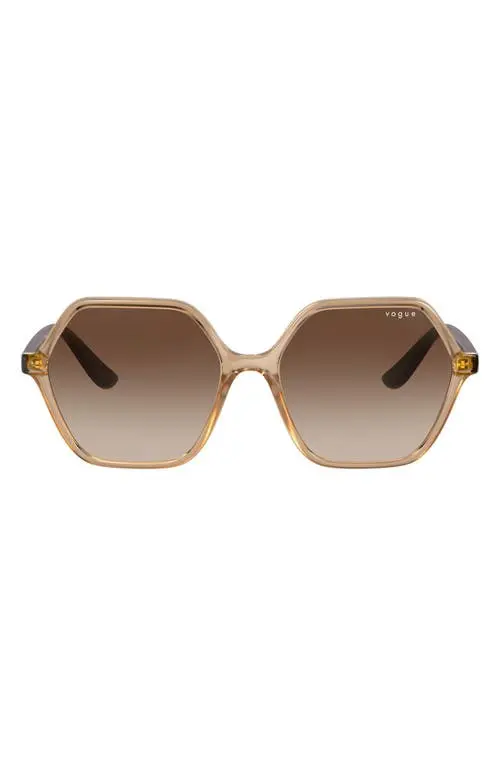 VOGUE 55mm Irregular Sunglasses