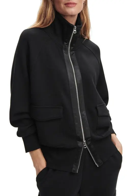 Varley Roxbury Zip-up Sweatshirt - Black