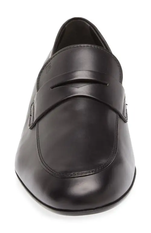 TOD'S Apron Toe Loafer - Nero