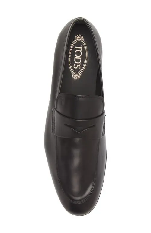 TOD'S Apron Toe Loafer - Nero