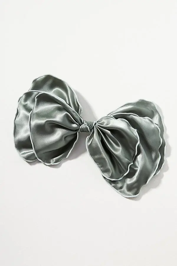 Anthropologie Overd Layered Hair Bow Clip In Blue - 28% Off  display picture 3