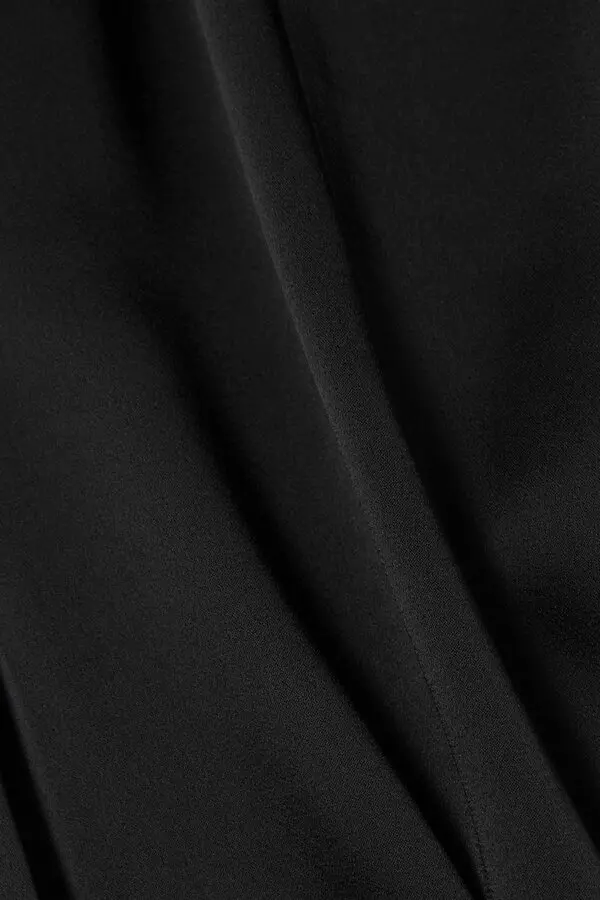 Stella McCartney Belted Satin Midi Dress