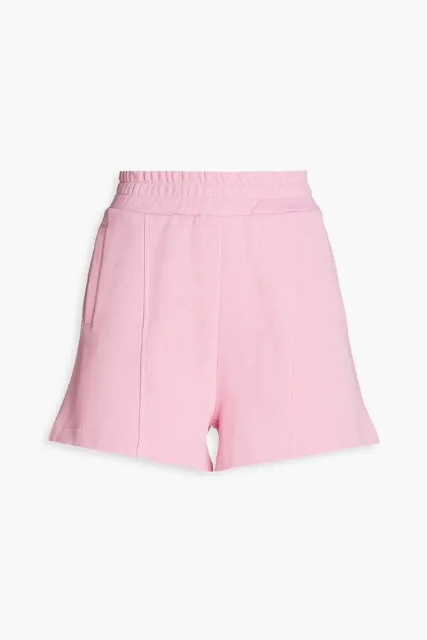STAND STUDIO Cotton-fleece Shorts - Baby Pink