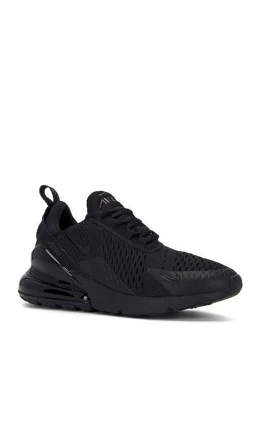 Nike Max 270 Sneaker - Black & Black