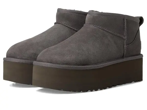 UGG Classic Ultra Mini Platform Boots - Black