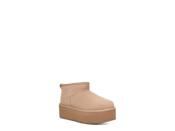 UGG Classic Ultra Mini Platform Boots - Sand