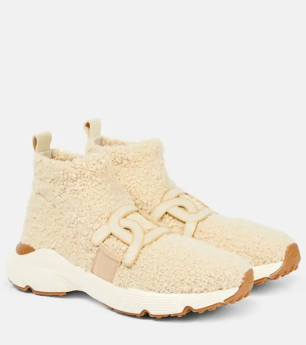TOD'S Teddy Slip-on Sneakers - White