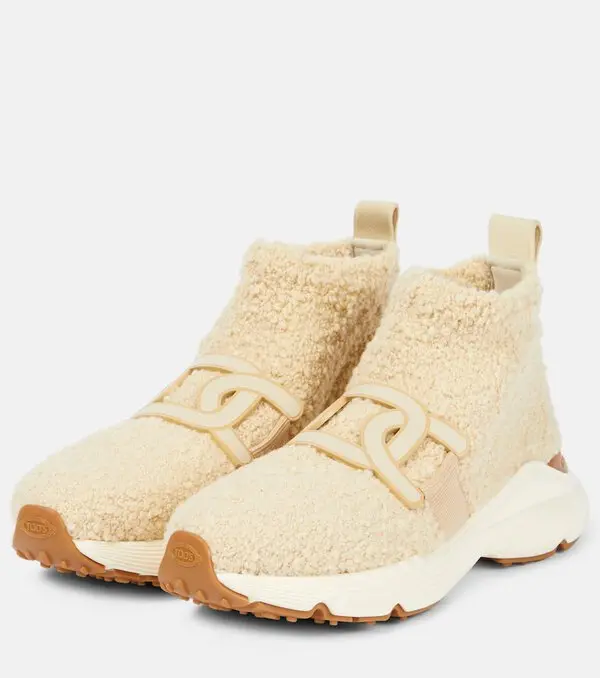 TOD'S Teddy Slip-on Sneakers - White