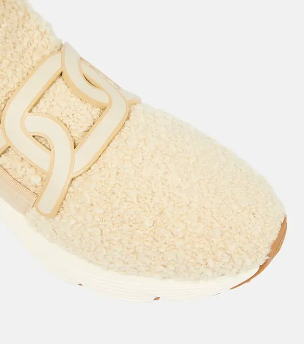 TOD'S Teddy Slip-on Sneakers - White