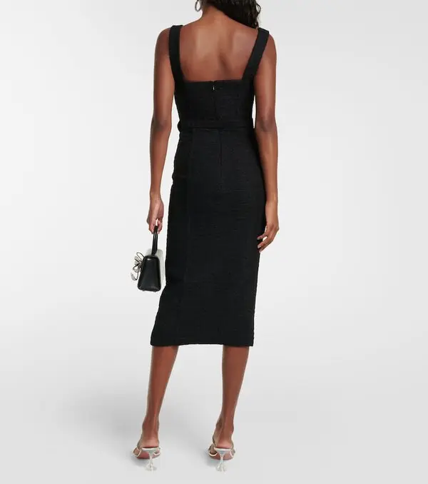 ulla midi dress Ulla Johnson Elowyn Fringe Midi Dress