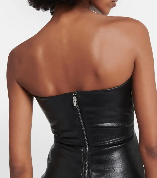 Rick Owens Strapless Gown - Black