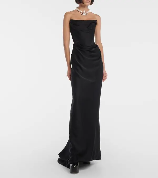 VIVIENNE WESTWOOD Off-shoulder Gown - Black