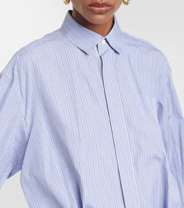 Sacai X Thomas Mason Shirt Dress In Multicoloured - 30% Off