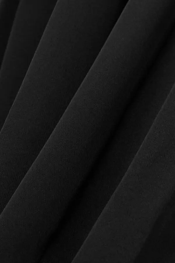 Wardrobe.NYC Gathered Silk-voile Maxi Dress