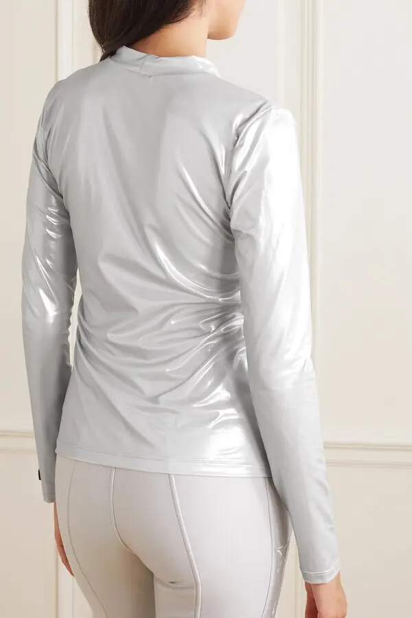 JETSET Glazy Metallic Ski Top