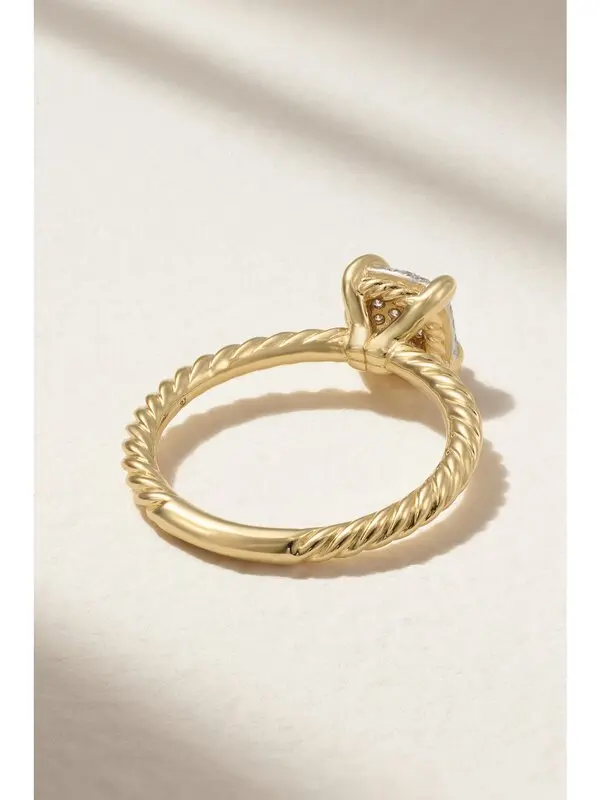 David Yurman Chatelaine 18-karat Diamond Ring - Gold