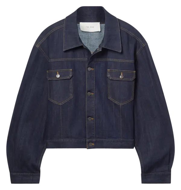 THE ROW Ness Oversized Denim Jacket