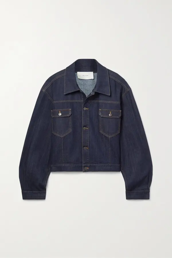 THE ROW Ness Oversized Denim Jacket