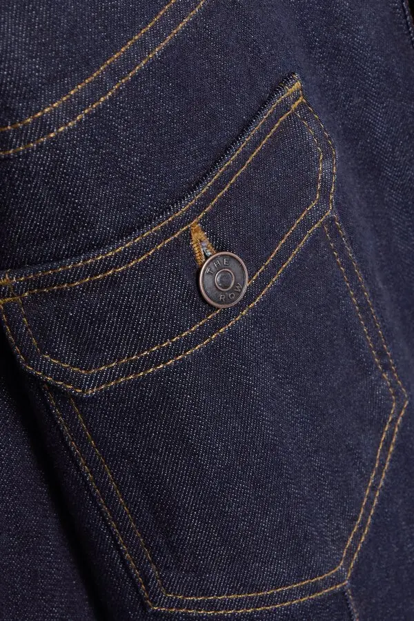 THE ROW Ness Oversized Denim Jacket