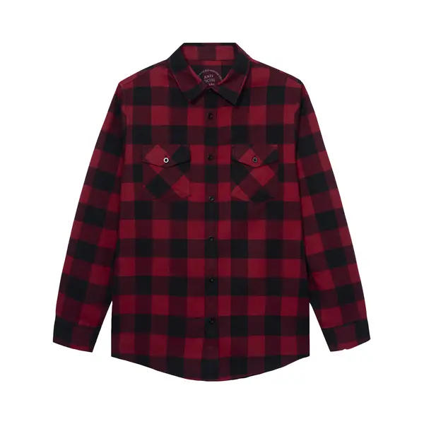 ANTI SOCIAL SOCIAL CLUB Happiest Place On Earth Flannel - Red