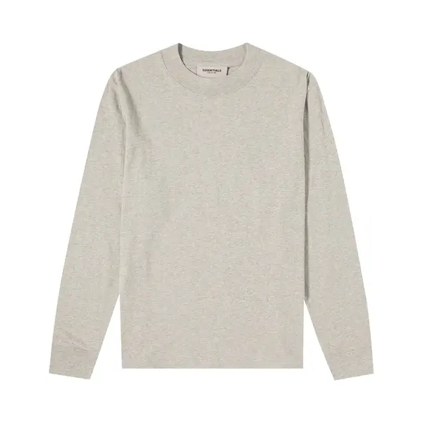 Fear Of God Long-sleeve Tee 'heather Oatmeal - Grey
