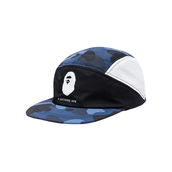A BATHING APE Color Block Running Cap