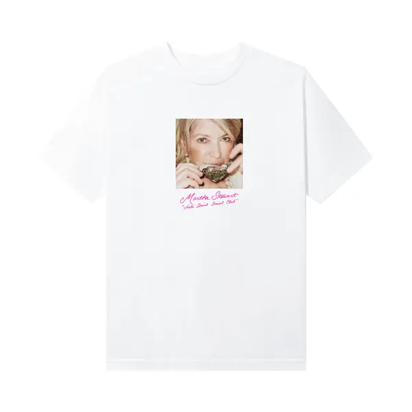 ANTI SOCIAL SOCIAL CLUB X Martha Stewart Oyster Tee - White
