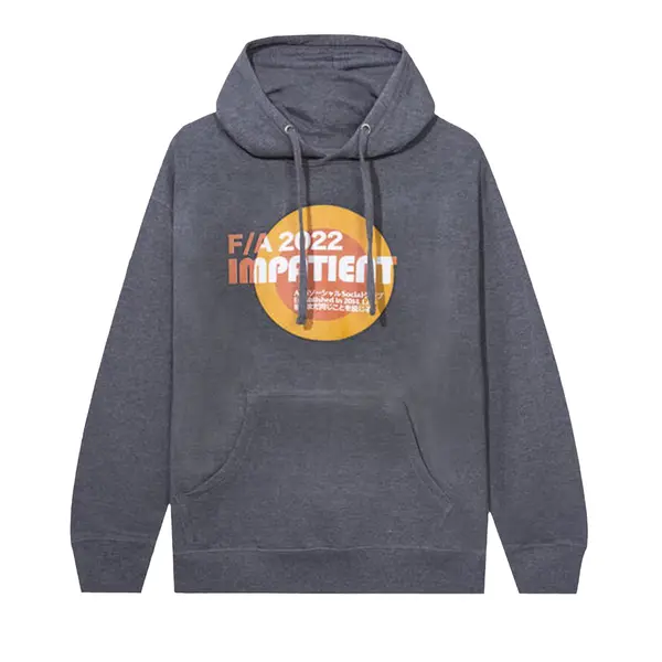 ANTI SOCIAL SOCIAL CLUB Impatient Hoodie - Grey