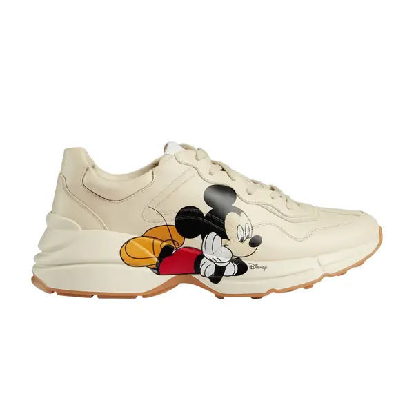 Gucci Disney X Rhyton 'mickey Mouse' Sneaker - White