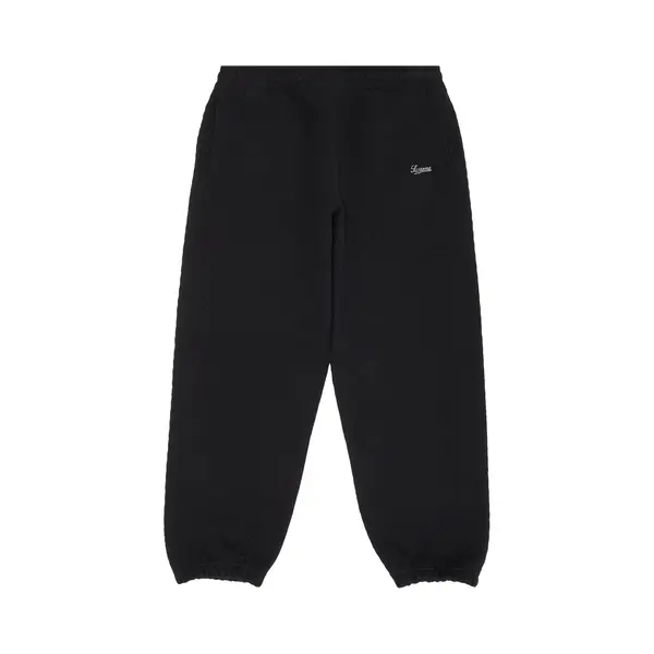 Supreme Micro Quilted Sweatpants - Black